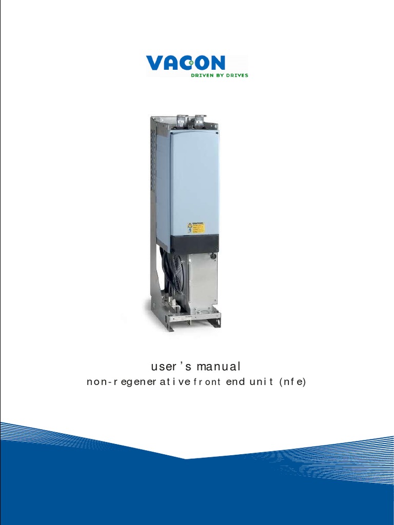 Vacon NX, Non-Regenerative Front End FI9 UD01217B PDF | PDF | Fuse ...