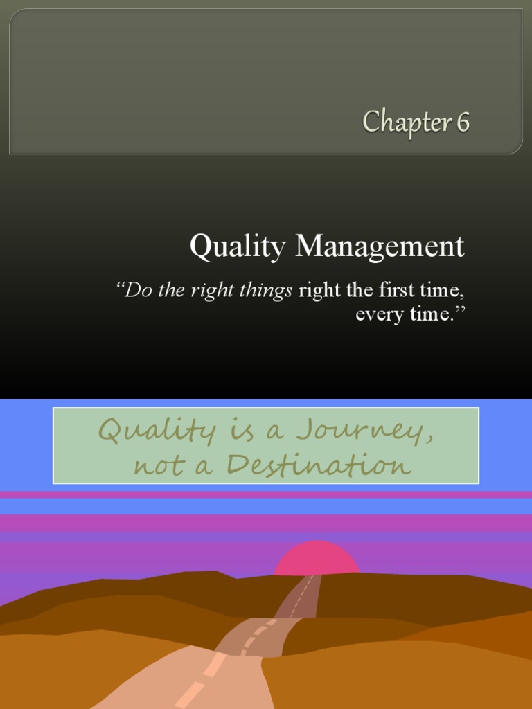Unit 6-Quality Management | PDF | Quality Management System | Six Sigma