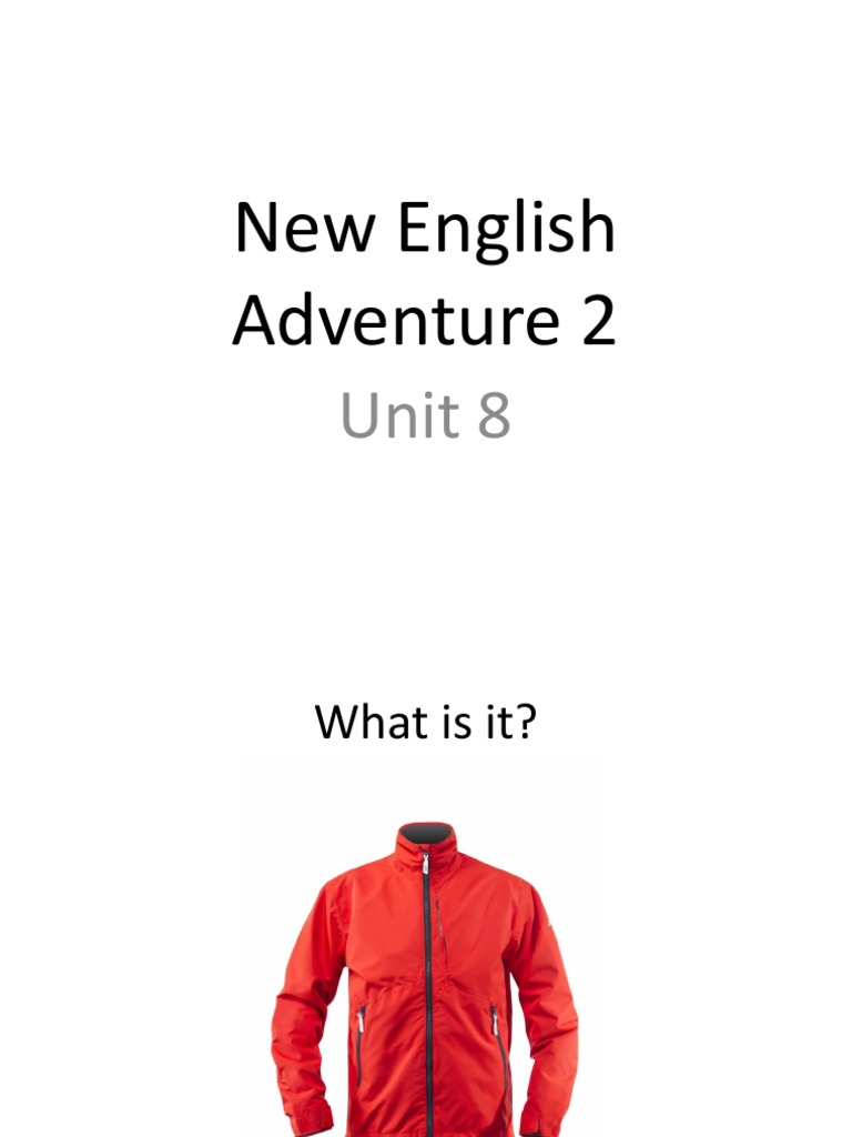 English Adventure 2 Unit 8 Overview | PDF