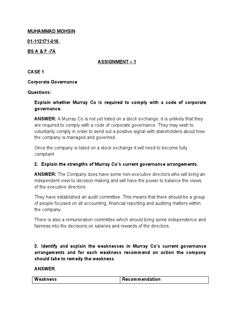 Auditing Assignment | PDF | Auditor's Report | Audit