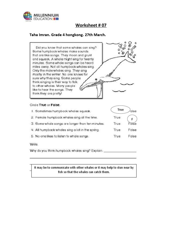 Science Worksheet 1 | PDF