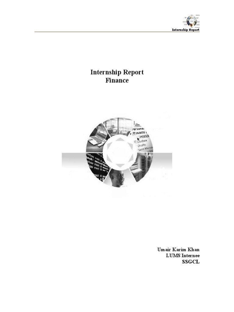 Finance Internship Report | PDF | Net Present Value | Cost Of Capital