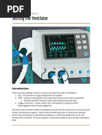 NIH ARDSNet Ventilator Protocol Guide | PDF | Medicine | Medical Treatments