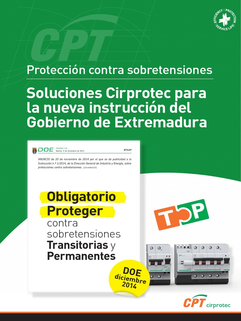 CPT Cirprotec C SOLUCIONES CPT EXTREMADURA | PDF | Electromagnetismo ...