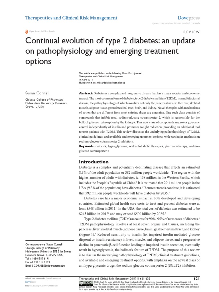 Continual Evolution of Type 2 Diabetes An Update On Pathophysiology and ...