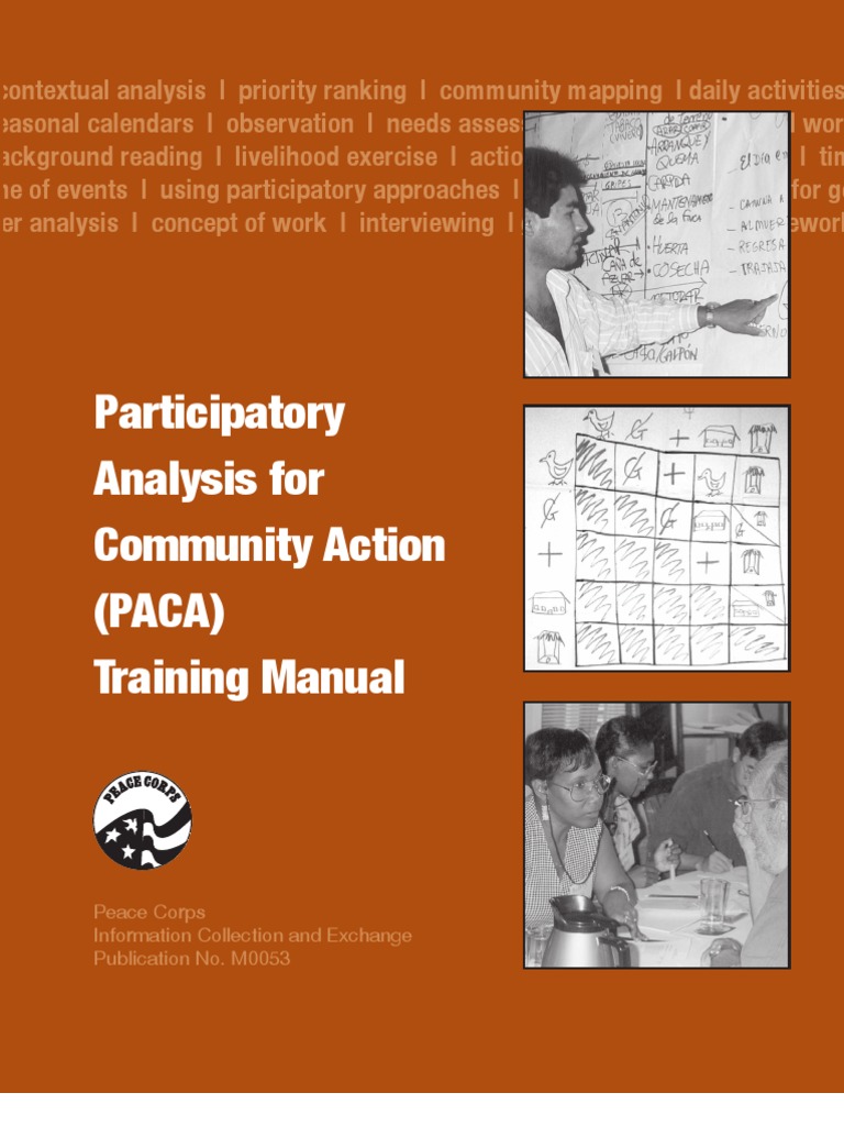 PACA Training Manual | PDF | Gender And Development | Gender