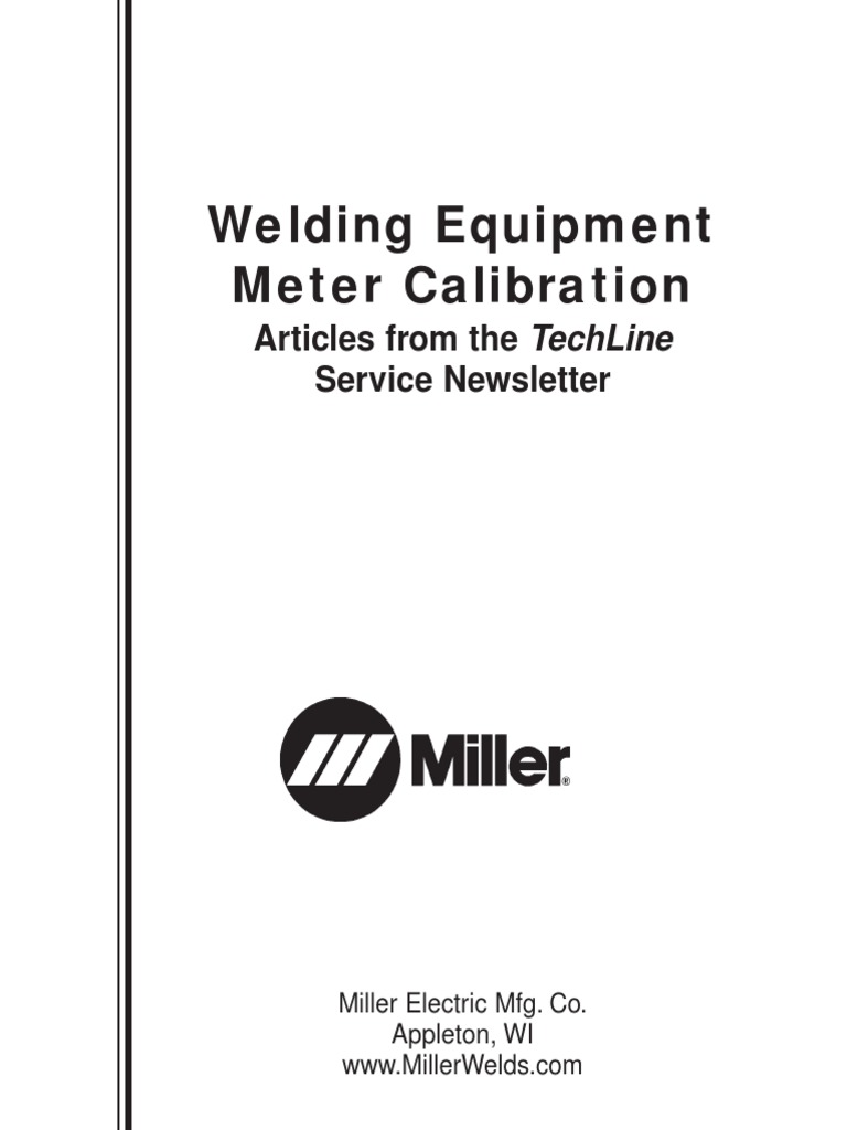 Calibrationbooklet Welding Machine | PDF | Calibration | Iso 9000