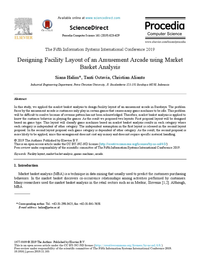 03 Designing Facility Layout of An Amusement Arcade Using Market | PDF ...