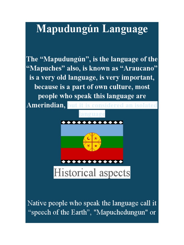 Mapudungún Language | PDF