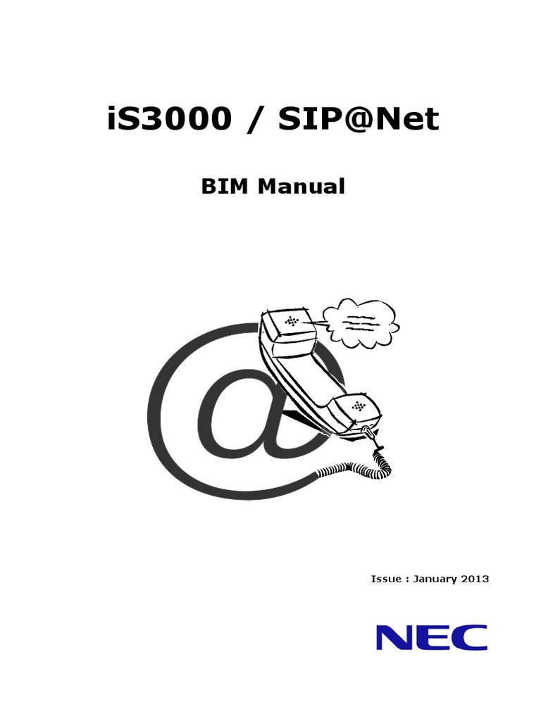 Is3000 / SIP@Net: BIM Manual | PDF | Microsoft Windows | Computer Network