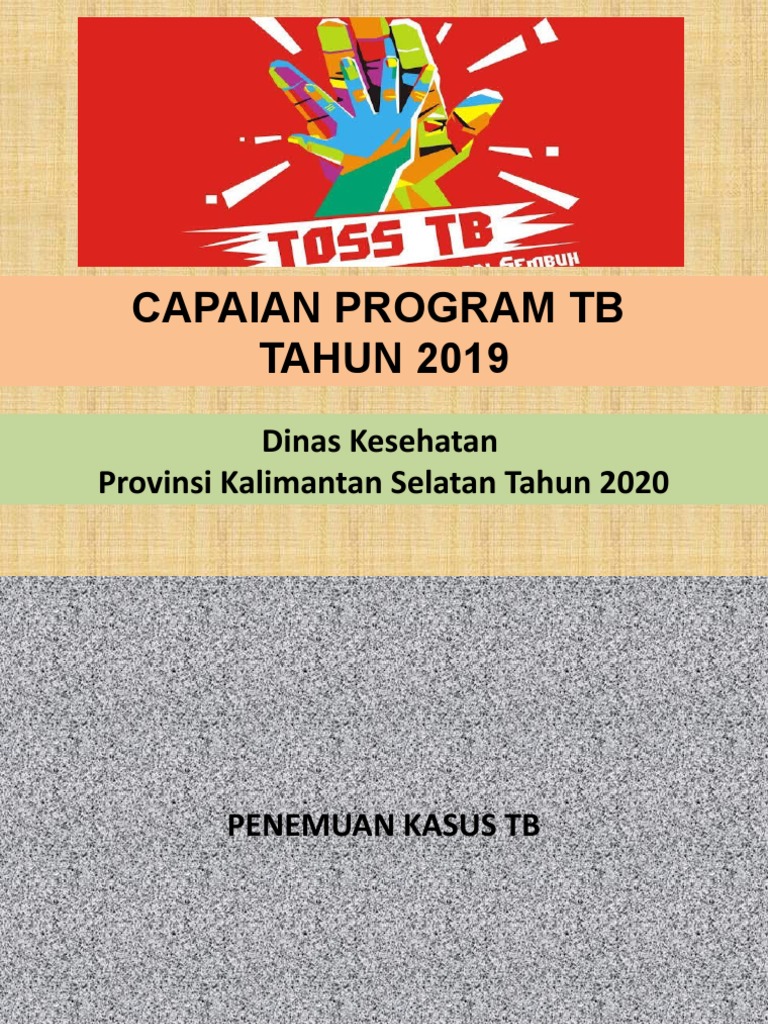 Capaian Program TB - 2019 - Kasi | PDF