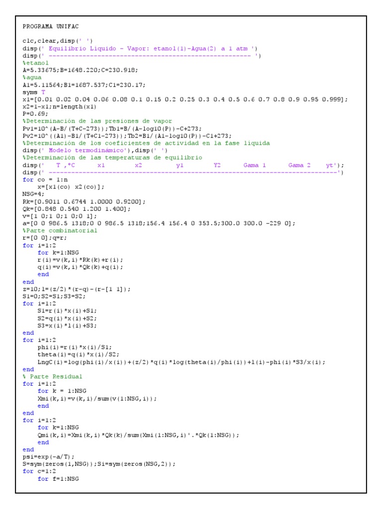 Equilibrium Liquid-Vapor Simulation of an Ethanol-Water Mixture Using ...