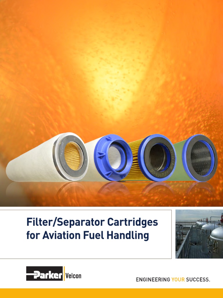 Filter/Separator Cartridges For Aviation Fuel Handling | PDF | Drop ...