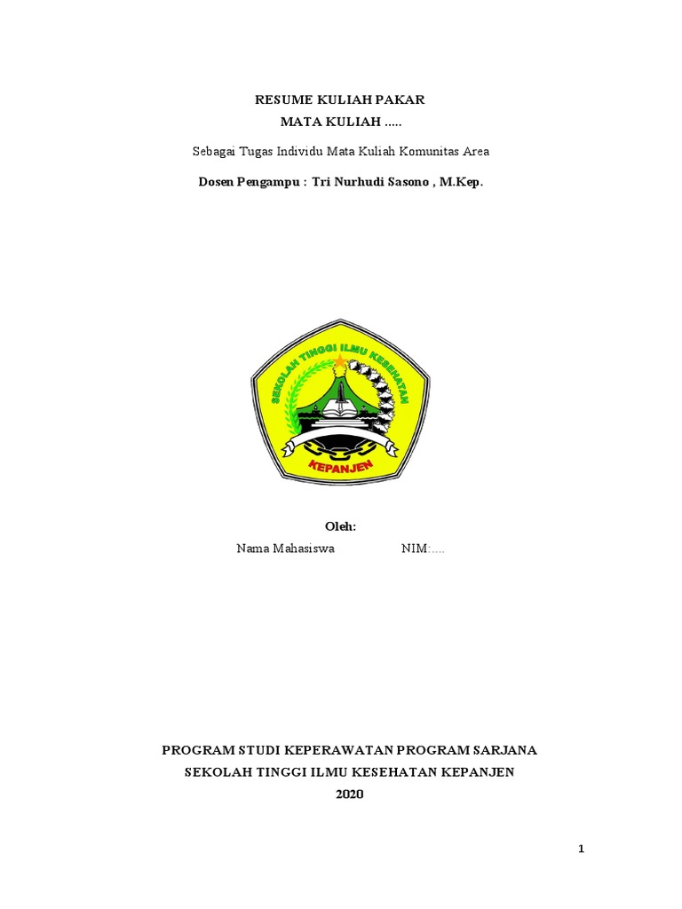 RESUME KULIAH PAKAR | PDF