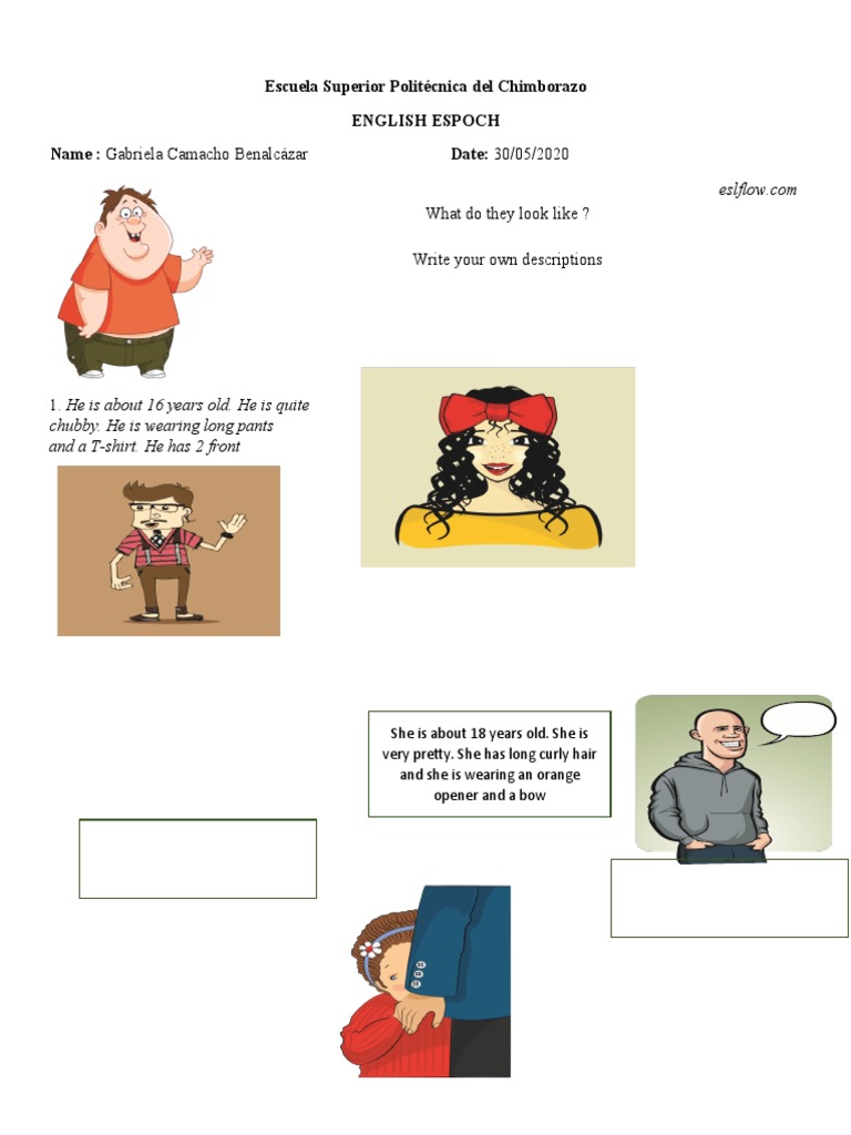 What Do They Look Like ? Write Your Own Descriptions | PDF