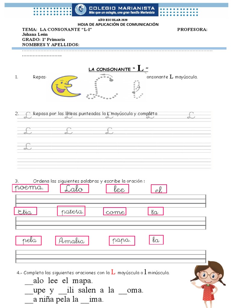 FICHA DE LA L-L | PDF
