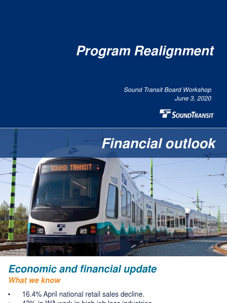 ST Board Realignment Workshop Deck | PDF | Recession | Taxes