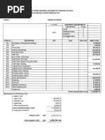 BOQ CSI 16 Divisions MasterFormat | PDF