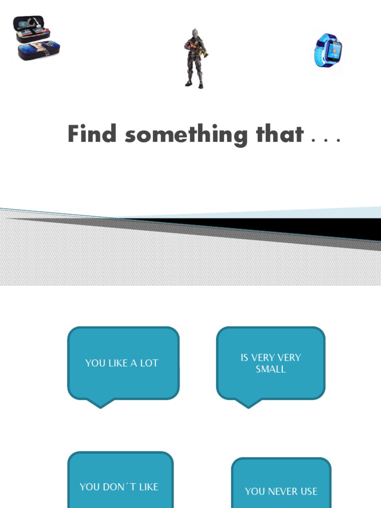 Find Something That - . . | PDF