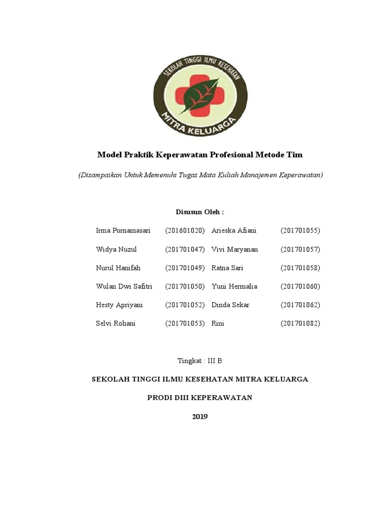 MPKP Metode Tim BARU | PDF