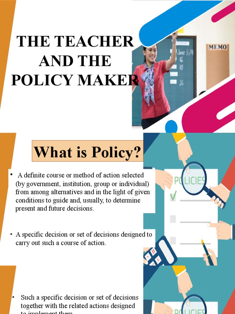 The Teacher and The Policy Maker | PDF | Career & Growth