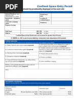 SHELL Retail Permit To Work System - 5 1 - Forms | PDF | Personal ...