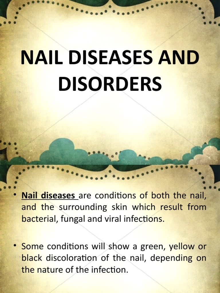Nail Diseases and Disorders | PDF | Nail (Anatomy) | Integumentary System