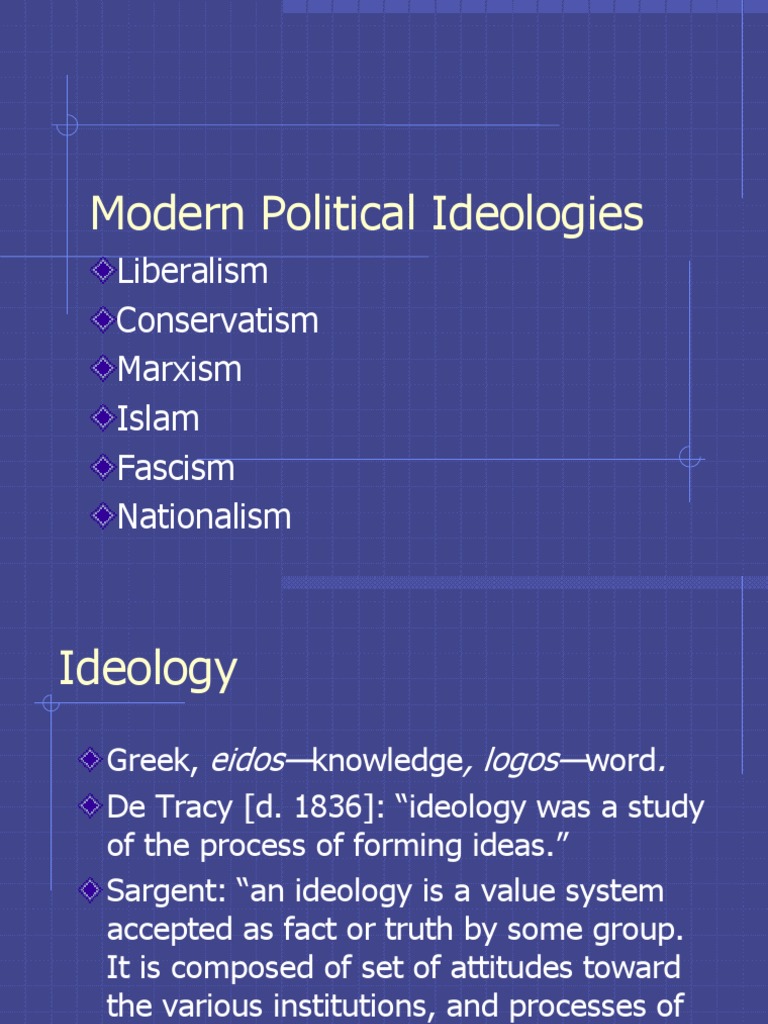 17 Modern Political Ideologies | PDF | Communism | Ideologies