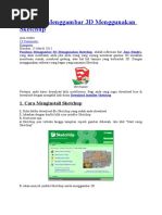 Modul Pelatihan Sketchup-1 | PDF