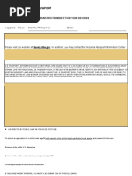 FSM Passport Application Guide | PDF | Mail | Passport