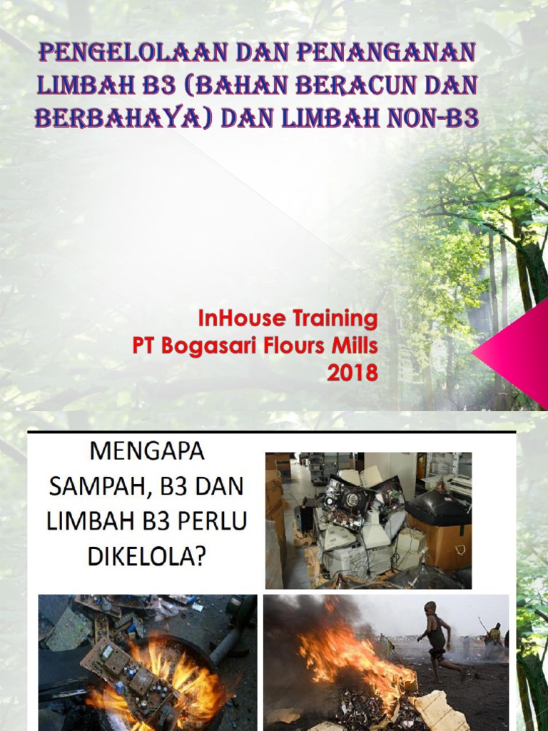 Limbah B3 Dan Non B3 | PDF