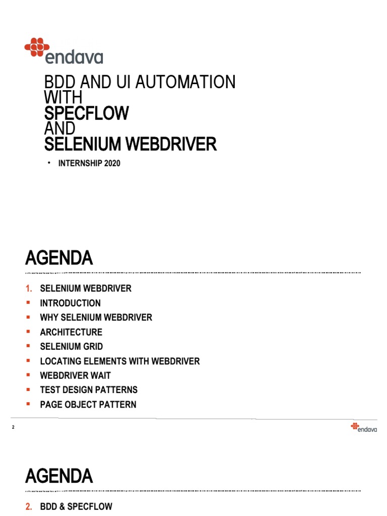 Selenium Webdriver And Bdd With Specflow Download Free Pdf Selenium Software Software 