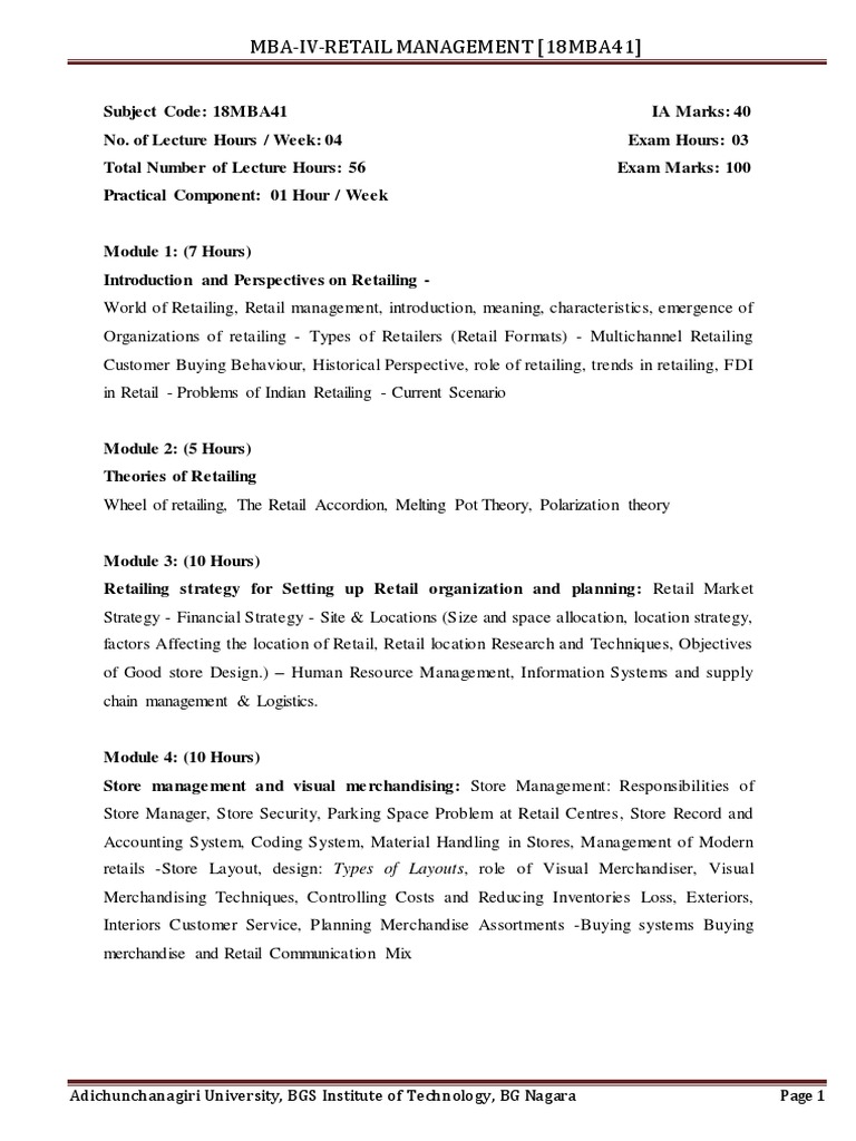 RM Notes | PDF | Retail | Consumer Behaviour