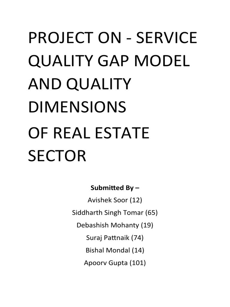 Gaps Model in Commercial Real Estate | PDF | Business | Economies
