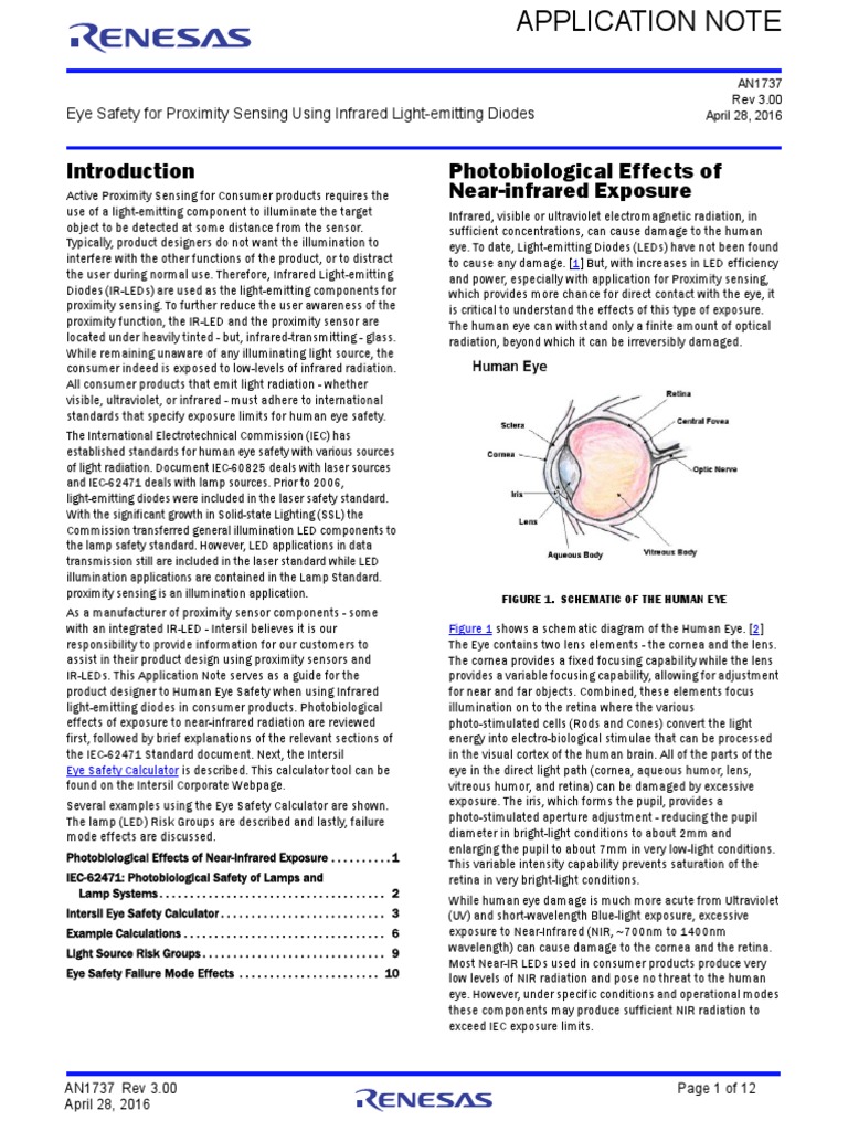 An 1737 | PDF | Infrared | Light Emitting Diode