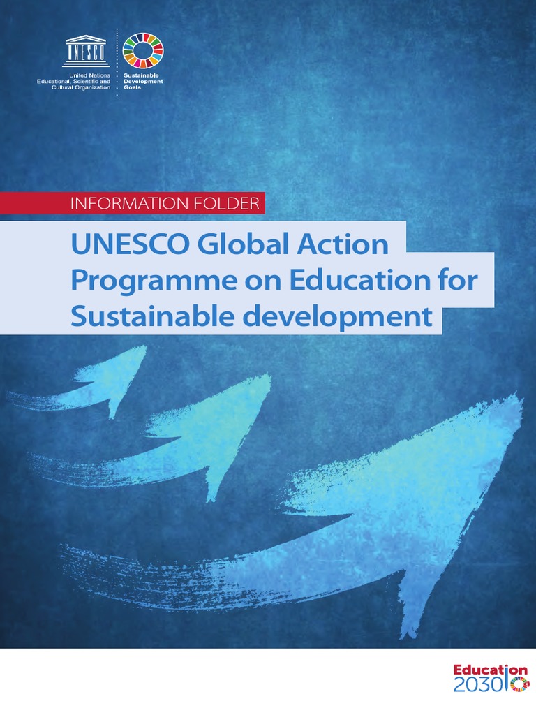 UNESCO Global Action Programme On Education For Sustainable Development ...