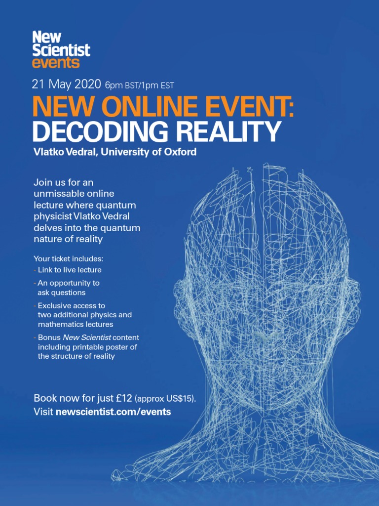 New Online Event:: Decoding Reality | PDF | Intensive Care Medicine ...