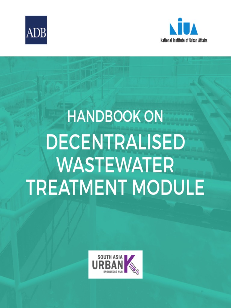 Decentralised Wastewater Treatment Module: Handbook On | PDF | Sewage ...