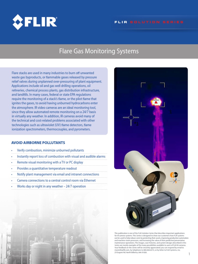 Monitoring Flare Stacks: How Infrared Cameras Help Meet Environmental ...