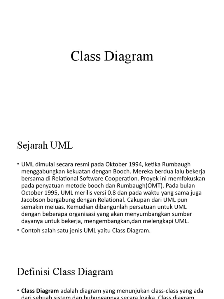 Class Diagram | PDF