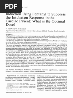 Modified Aldrete Score | PDF