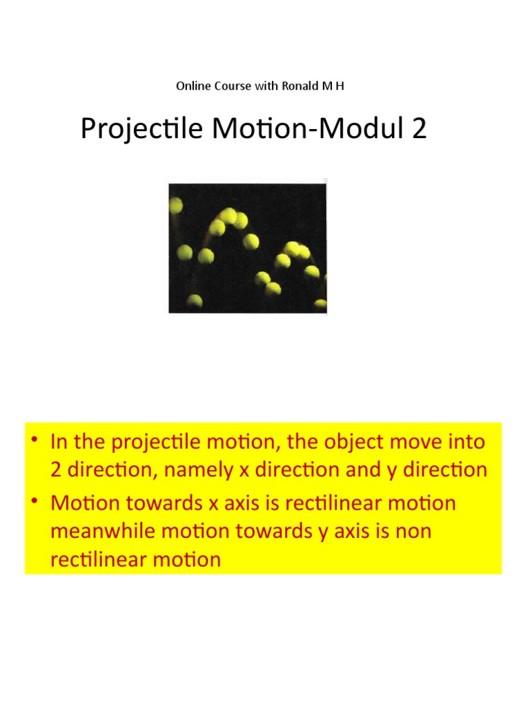 Understanding Projectile Motion Basics | PDF | Projectiles | Acceleration