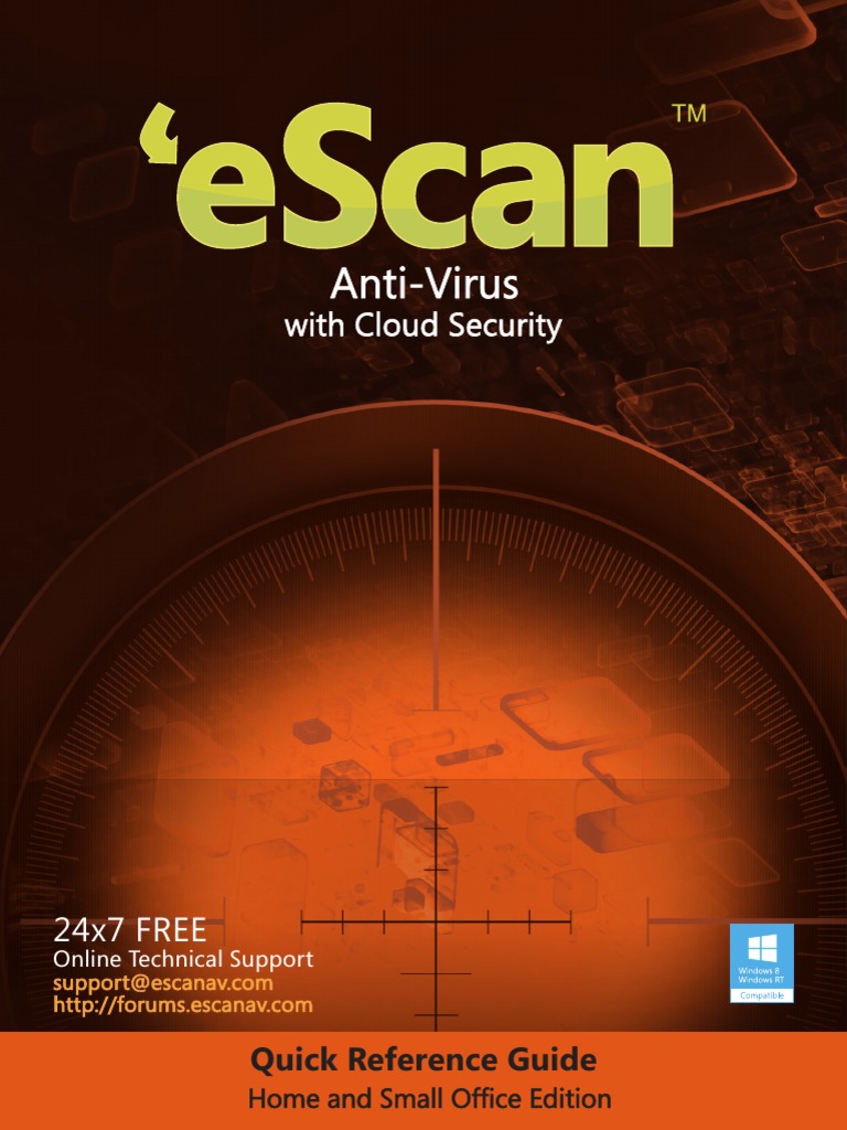 Escan Anti-Virus QRG | PDF | Antivirus Software | Malware