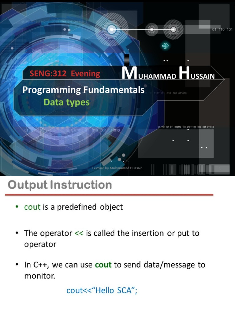 Lecture 6 C Datatype Pdf Data Type Integer Computer Science 7315
