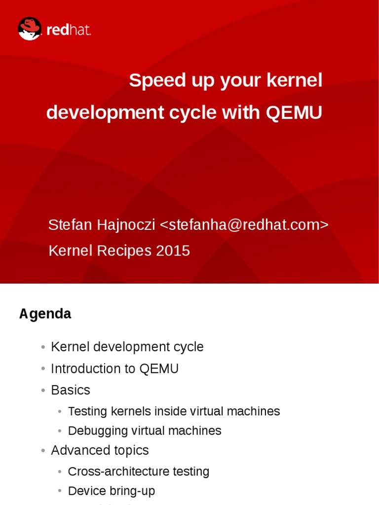 Speed Up Your Kernel Development Cycle With QEMU | PDF | Kernel (Operating System) | Device Driver