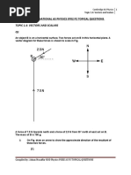 Physics 9702 Paper 2 - Kinematics | PDF
