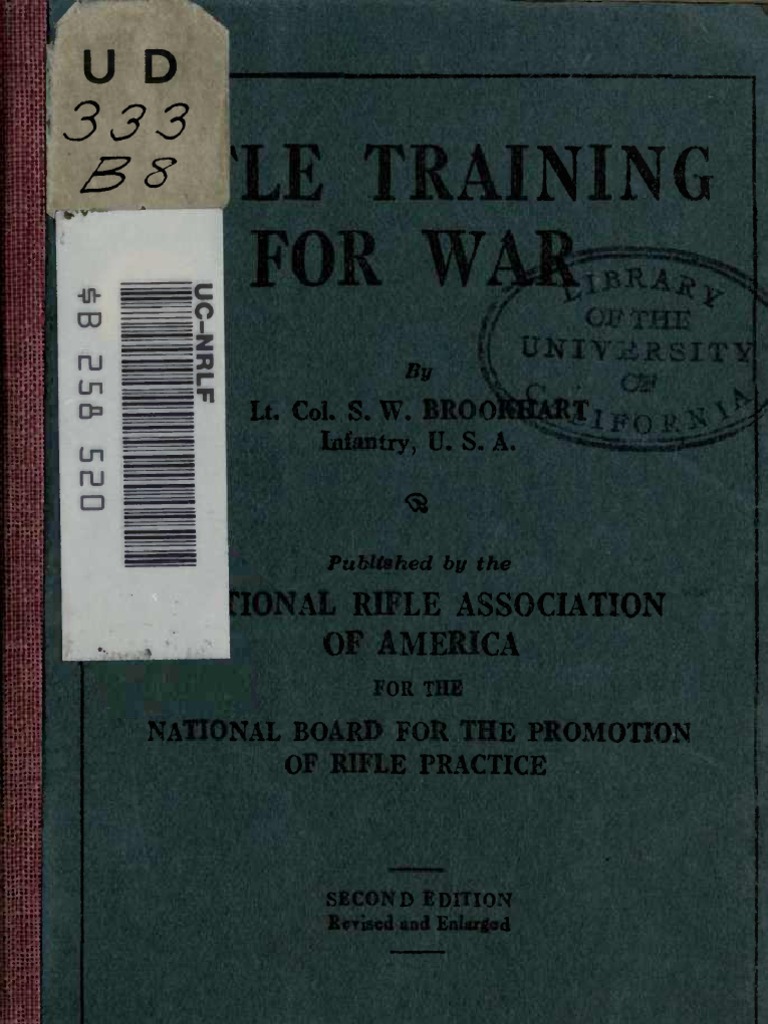 Rifle Training For War | PDF | Rifle | Caliber