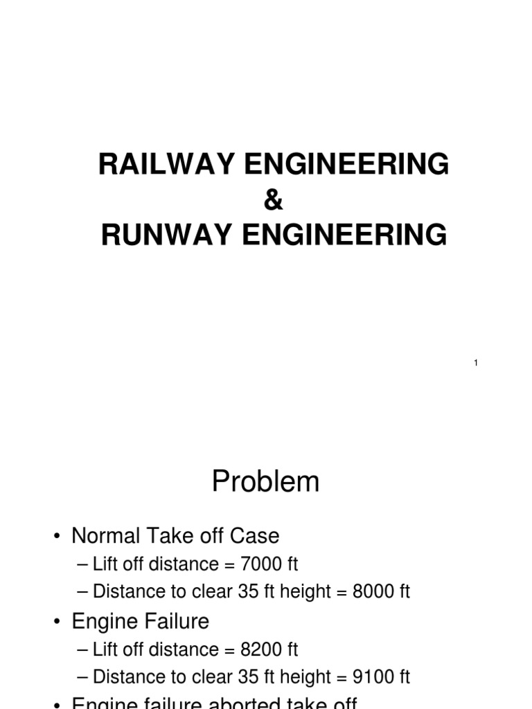 Lec 12 Runway Length Analysis PDF | PDF | Takeoff | Instrument Flight Rules