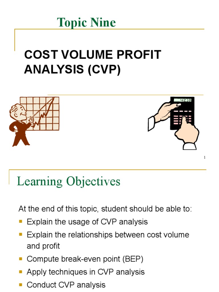 CVP Analysis for Students | PDF | Pricing | Marketing