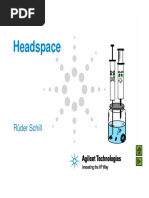 GC MS Instruments Headspace | PDF | Density | Volume